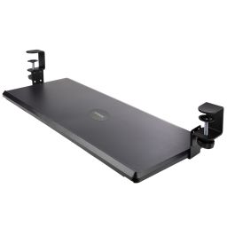 StarTech.com Under-Desk Keyboard Tray, Clamp-on Ergonomic Keyboard ...